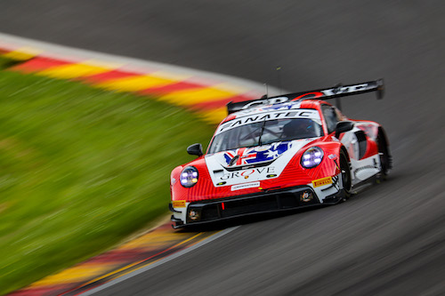 ปอร์เช่เข้าร่วมการแข่งขันรถยนต์ทางเรียบ รายการ Spa-Francorchamps 24 ...
